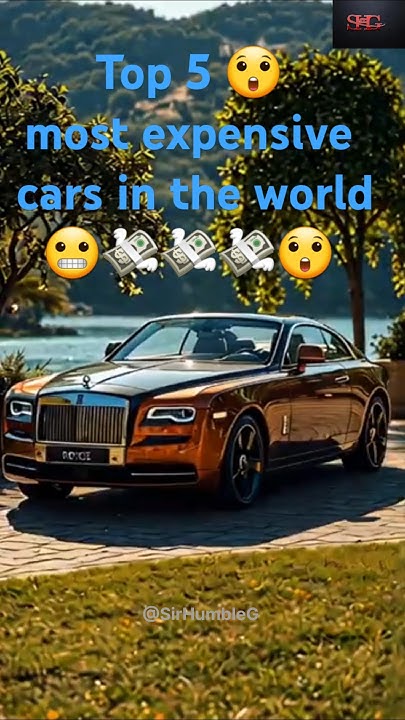 Top five most expensive cars in the world..best edit ever....the last one will shock you 😬💸💸💸😲 ...