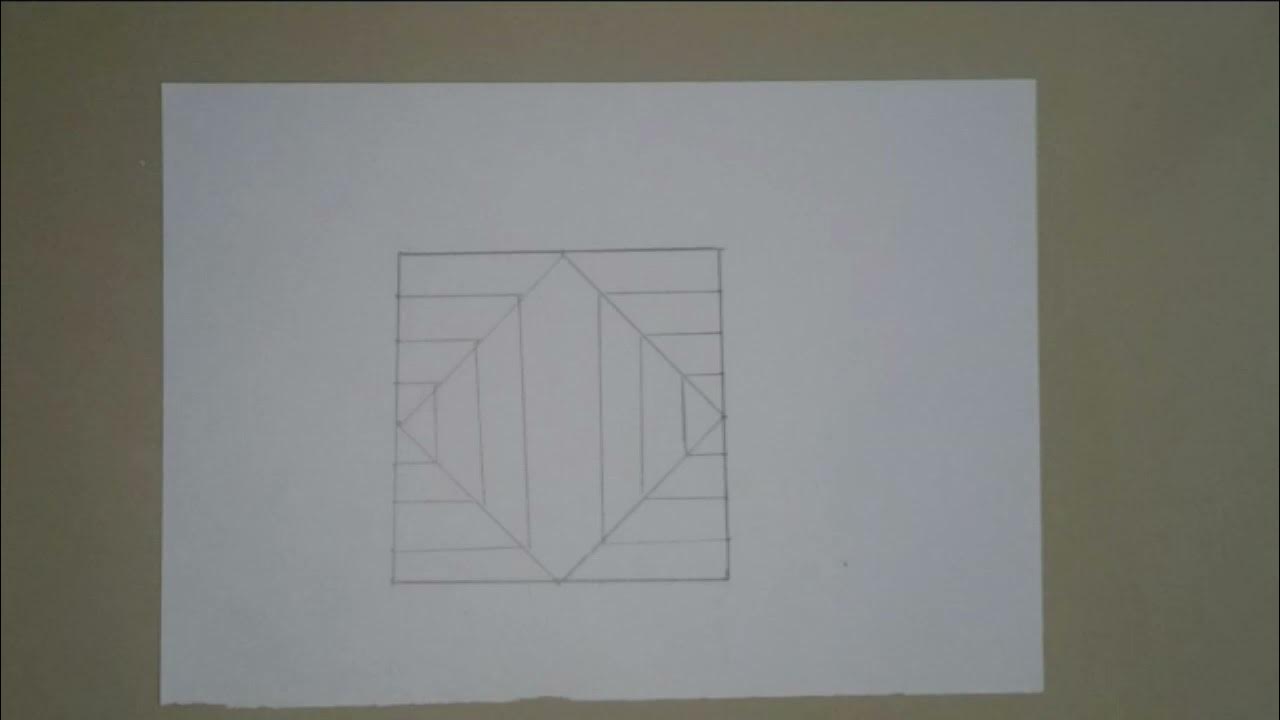 VERY EASY!! STEP BY STEP OPTICAL ILLUSION WORK AT HOME | ART TUTORIAL ...