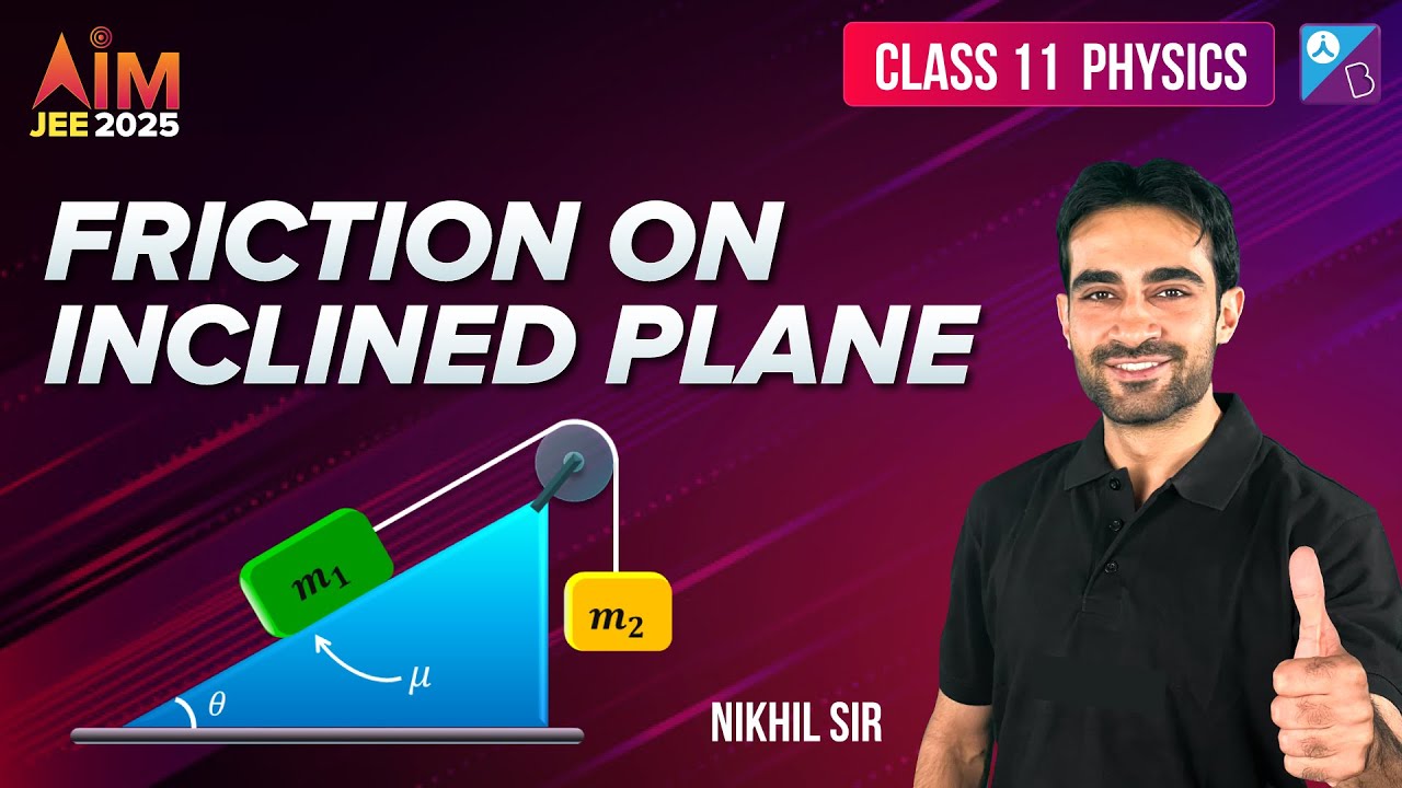 Friction on Inclined Plane | Angle of Repose | Physics | Class 11 | JEE ...