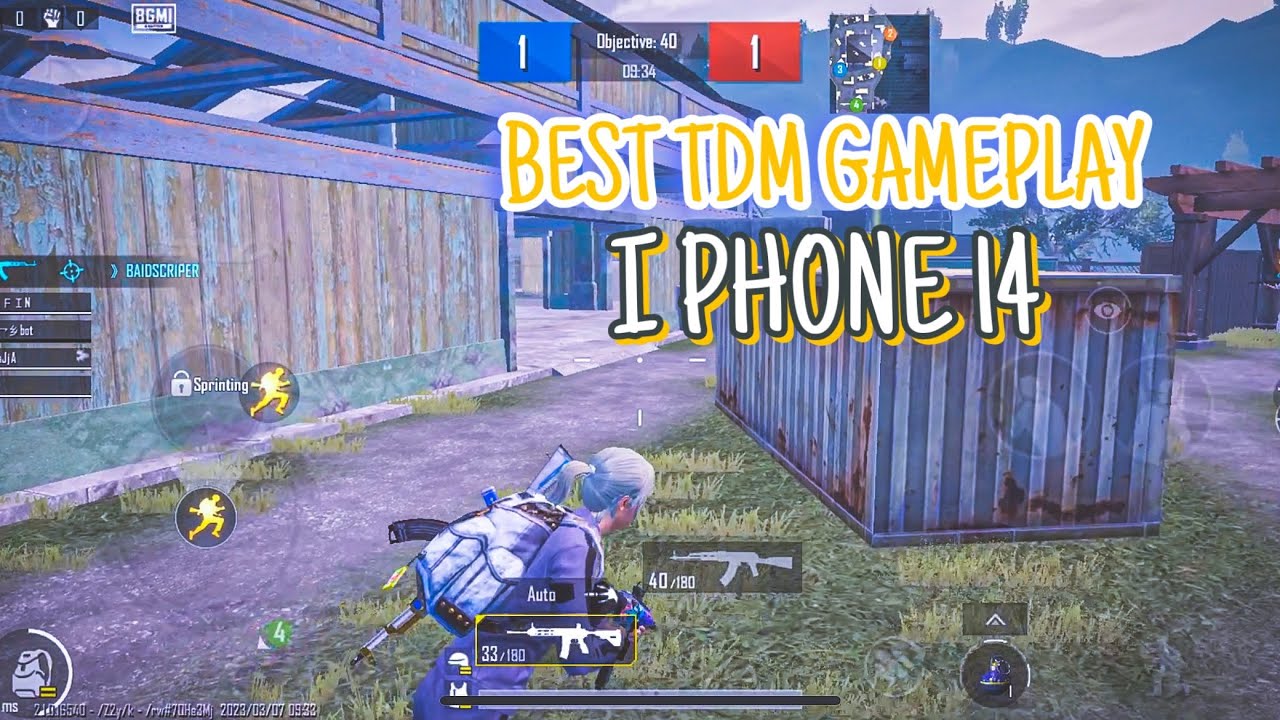 Best Bgmi TDM Gameplay || I phone 14 📱 - YouTube