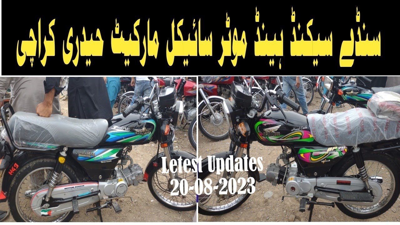 Exploring the Vibrant Sunday Motorcycle Market in Hyderi Karachi - YouTube