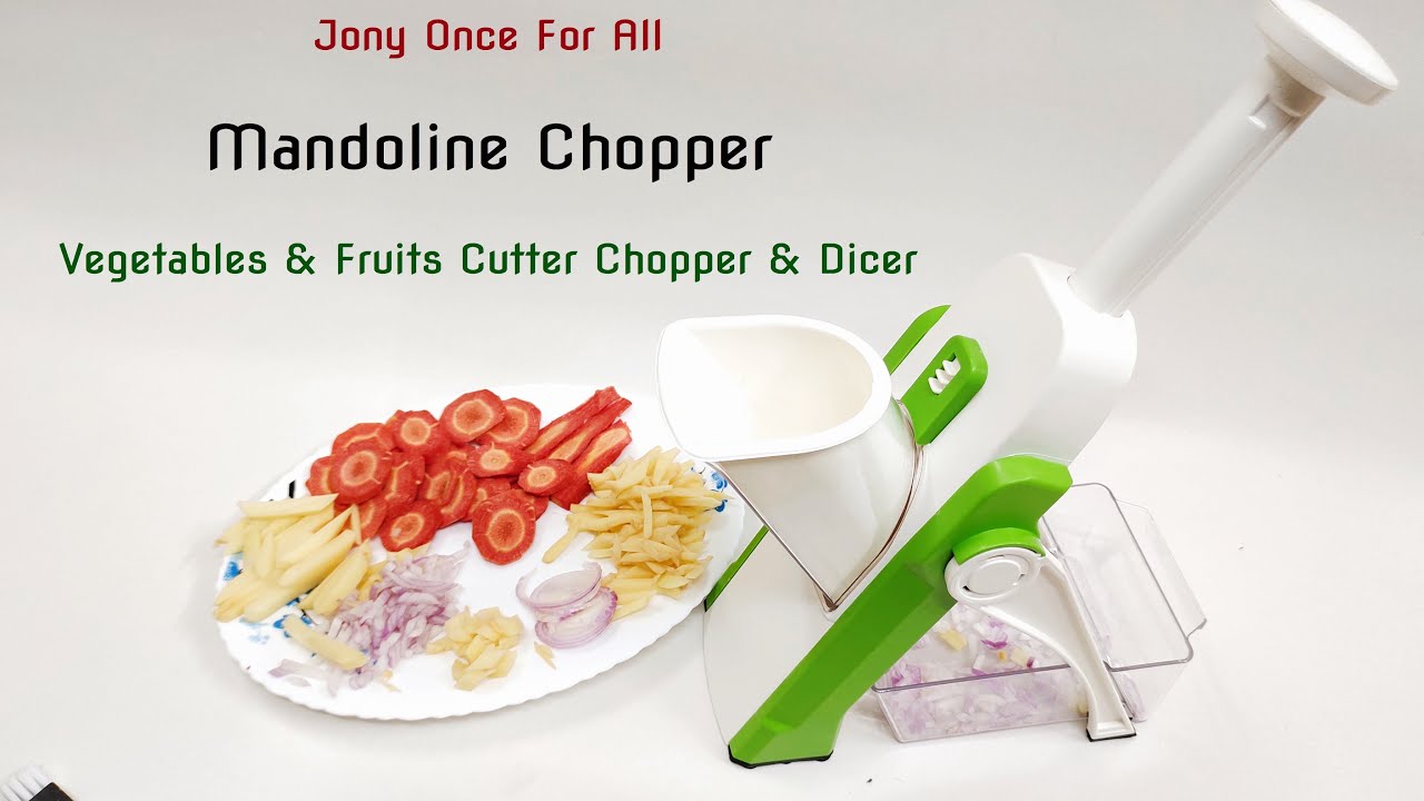 Once For All Chopper Unboxing & Review | Adjustable Spring Slicer ...