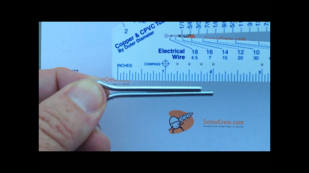 How To Measure A Cotter Pin YouTube How To Measure A Cotter Pin YouTube