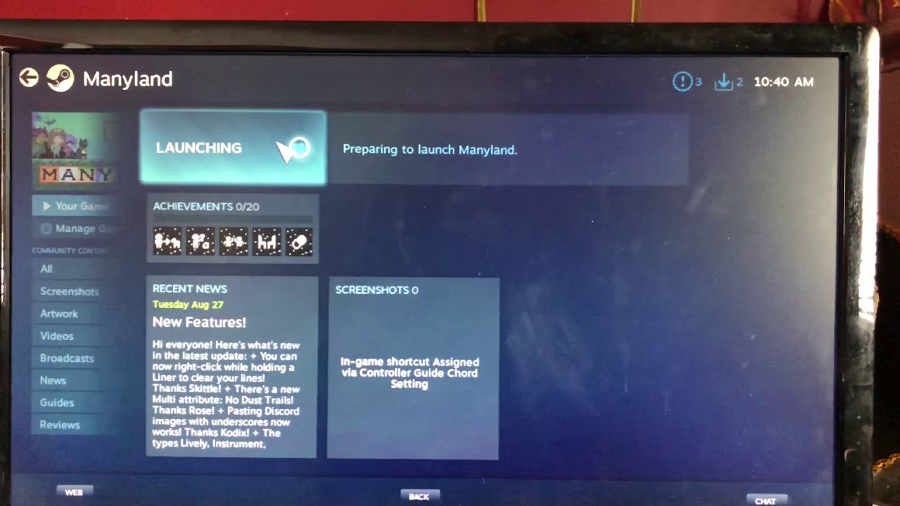 Manyland app on Linux - YouTube