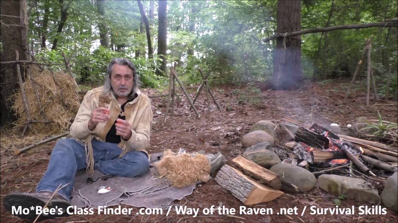 Tip #89: Best way to make fire in the woods - YouTube