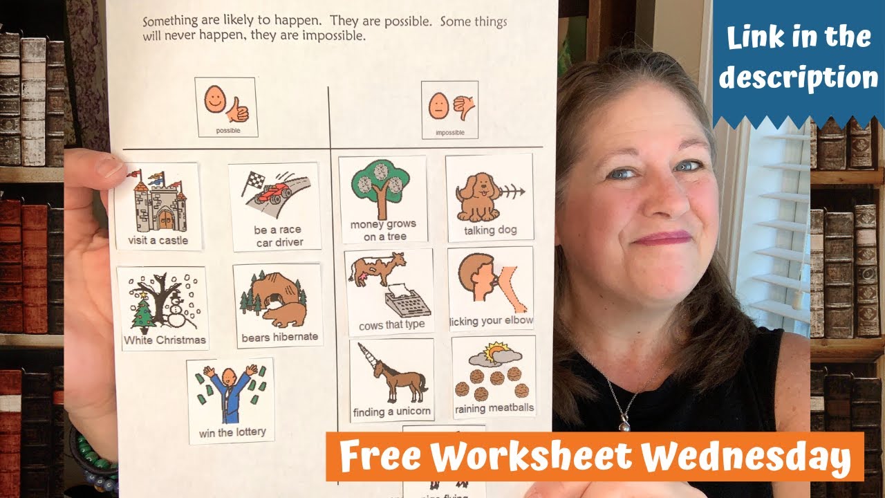 Free Worksheet Wednesday: Impossible and Possible sorting - YouTube