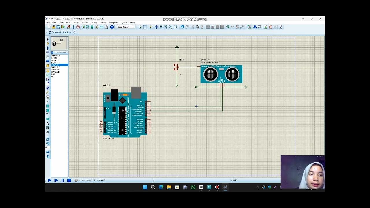 CARA MEMBUAT LED SENSOR PADA ARDUINO UNO DAN PROTEUS - YouTube