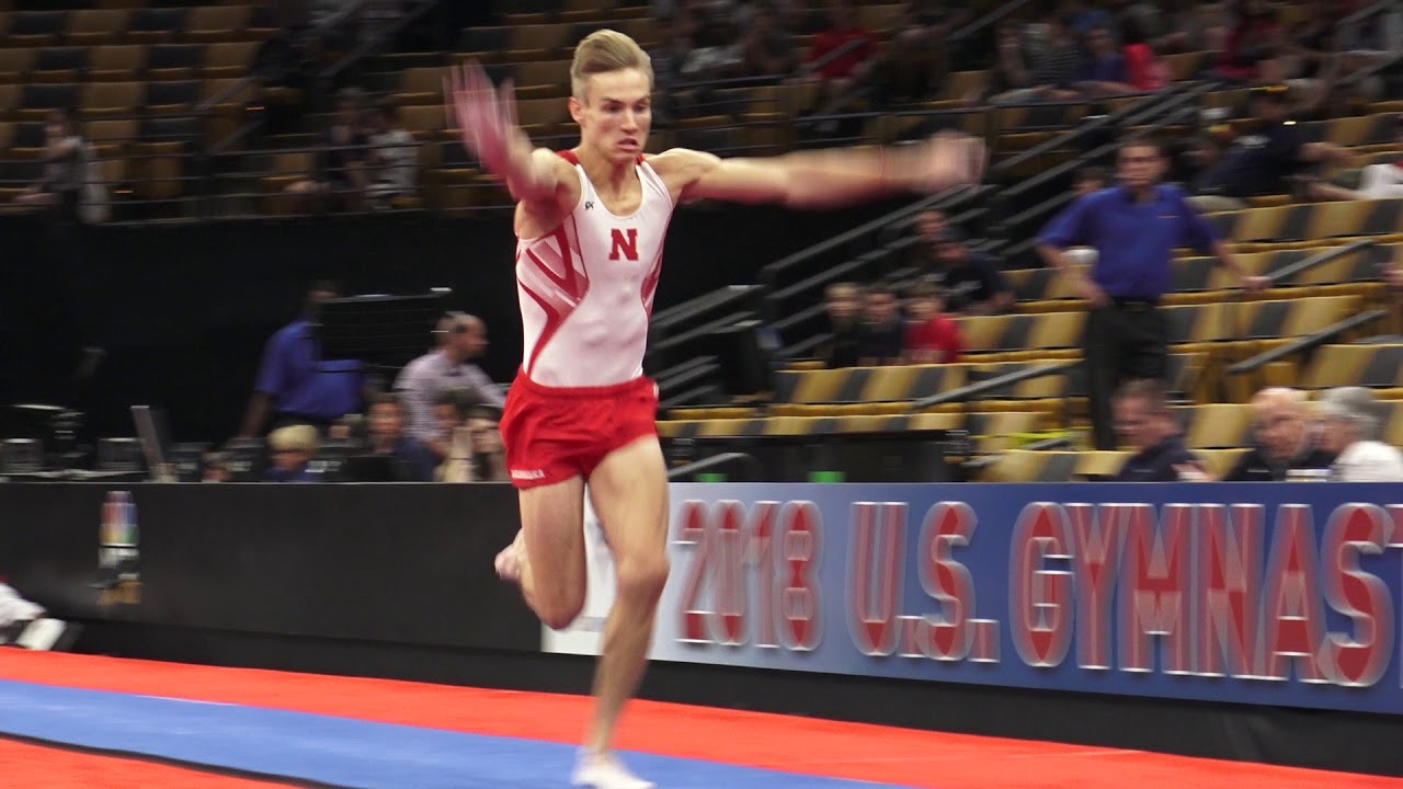 Anthony Stephenson - Vault – 2018 U.S. Gymnastics Championships – Senior Men Day 2 - YouTube