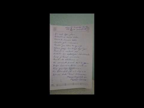 Mehmet Öngün -  Seni Beklediğimi Bilmeden  (şiir)