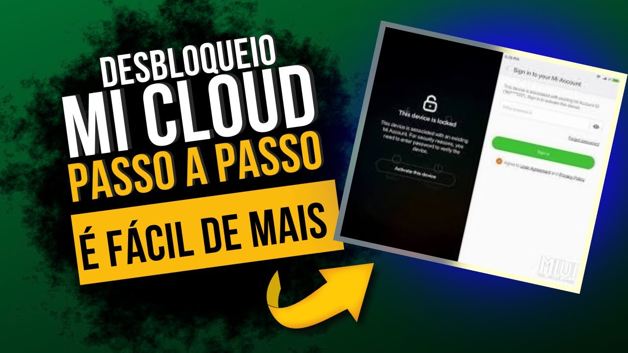 Xiaomi bloqueado no MI CLOUD “This device is locked” perdeu a senha ...