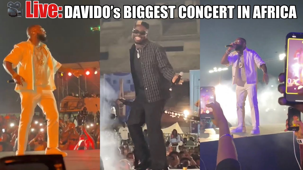 LIVE: Davido Timeless Concert in Lagos! The Biggest in Africa 🙌 - YouTube