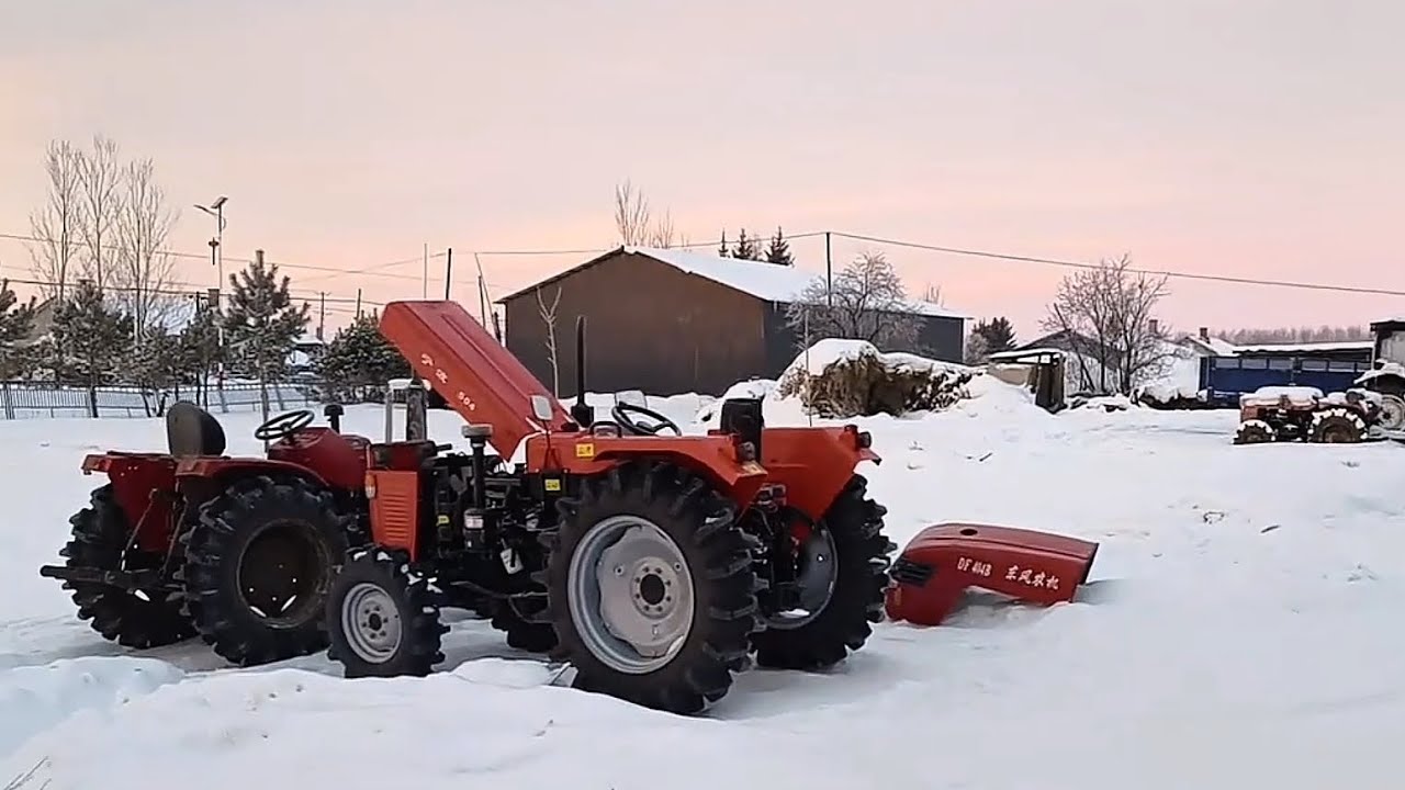 Winter Tractor Maintenance!" #fourwheel drive high horsepower tractor ...
