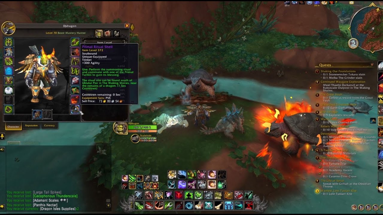 Dragonflight│Trinket - PRIMAL RITUAL SHELL - Ritual Site Location Site ...