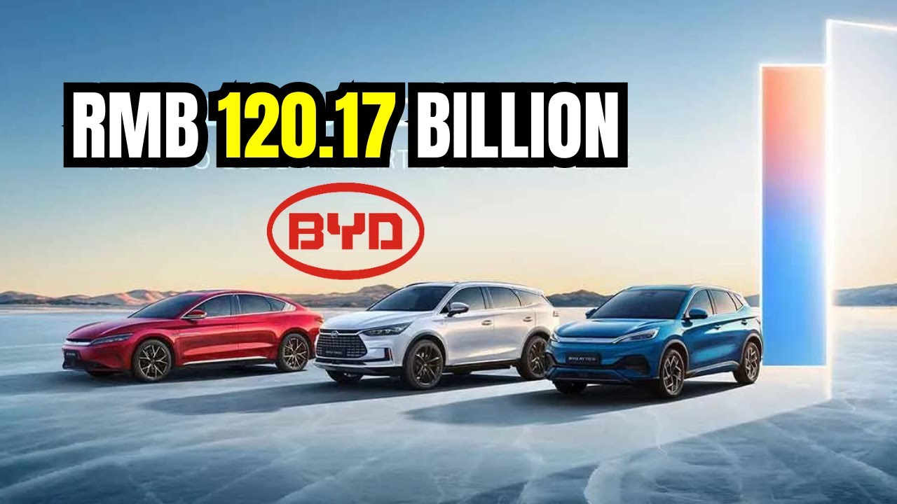 BYD posts over 400% year-on-year Q1 profit growth - YouTube