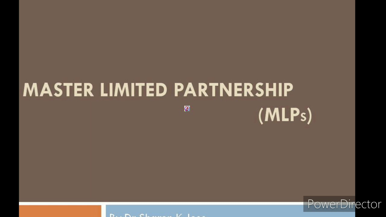 Master Limited Partnership(MLPs) - YouTube