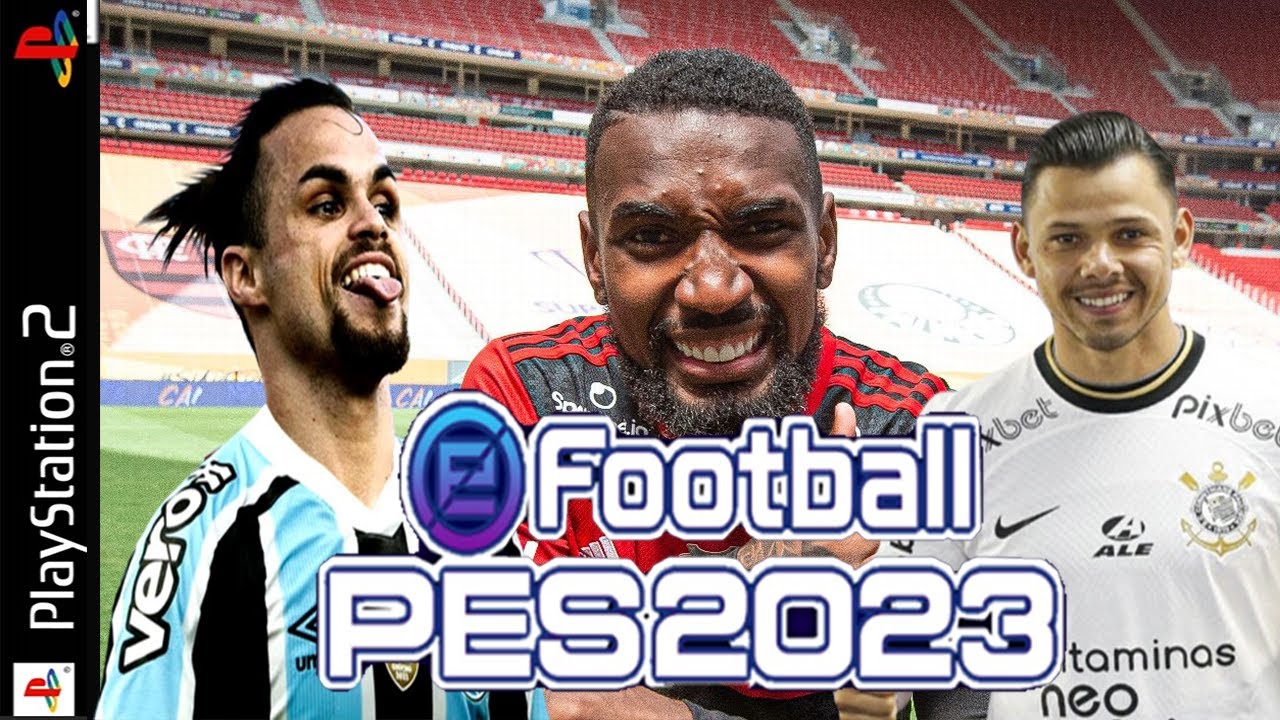 PES 2023 PS2 100% ATUALIZADO BRASILEIRÃO NARRAÇÃO NOVA ! - YouTube