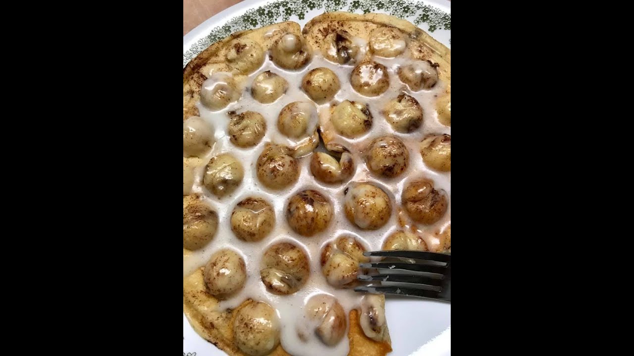 Waffle Puff Pan - YouTube