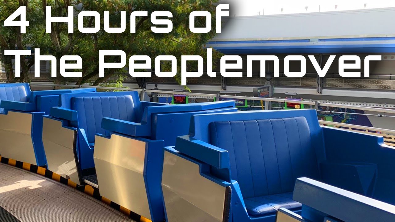 4 Hours Of The Peoplemover Magic Kingdom Ambience for Sleep - YouTube