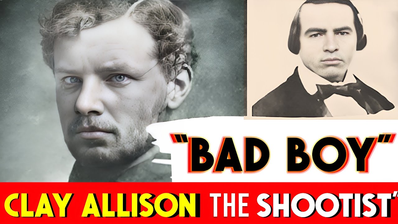 Clay Allison : The SHOOTIST Bad Boy Of Old West [New Mexico] - YouTube