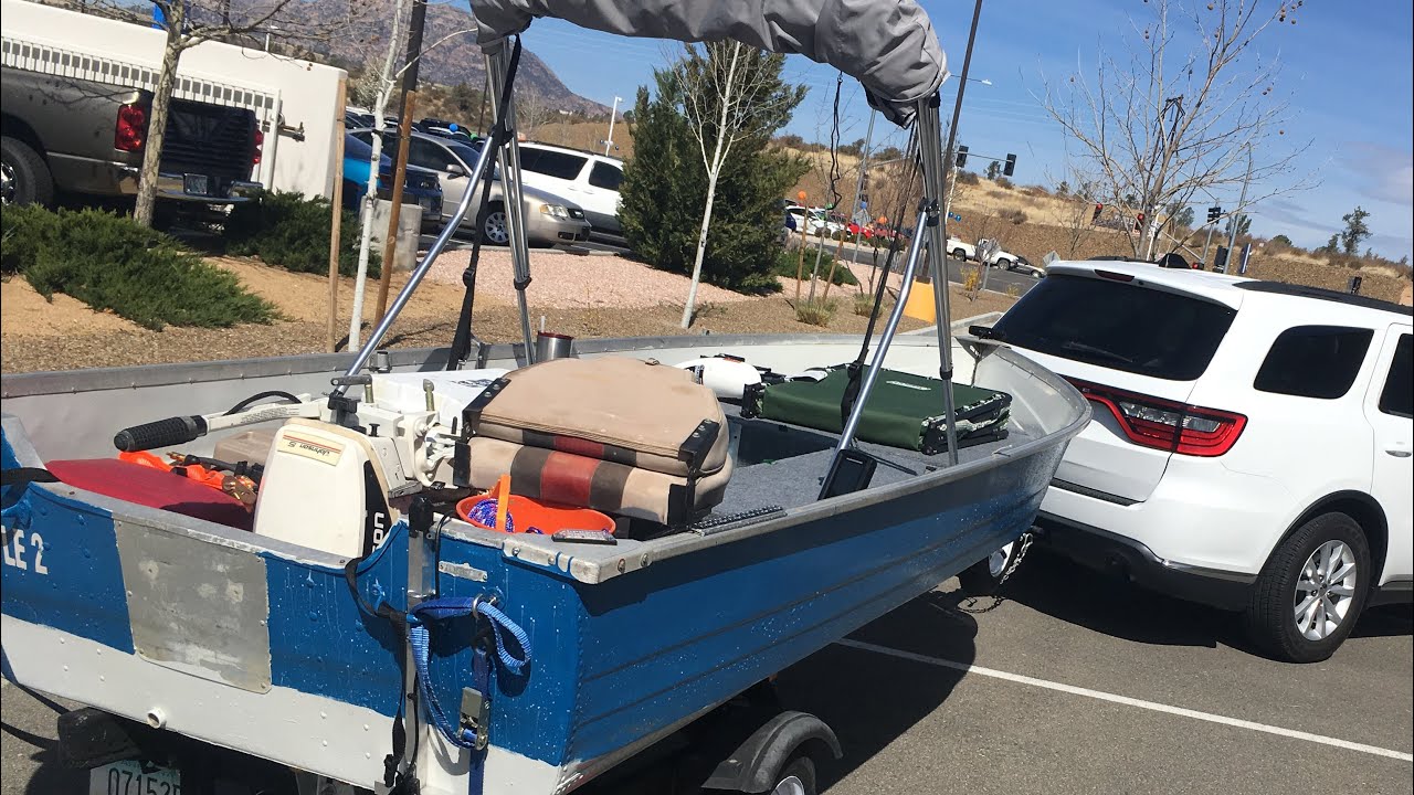 FUNNY Redneck tiny boat review- The UNSINKABLE 2 - YouTube