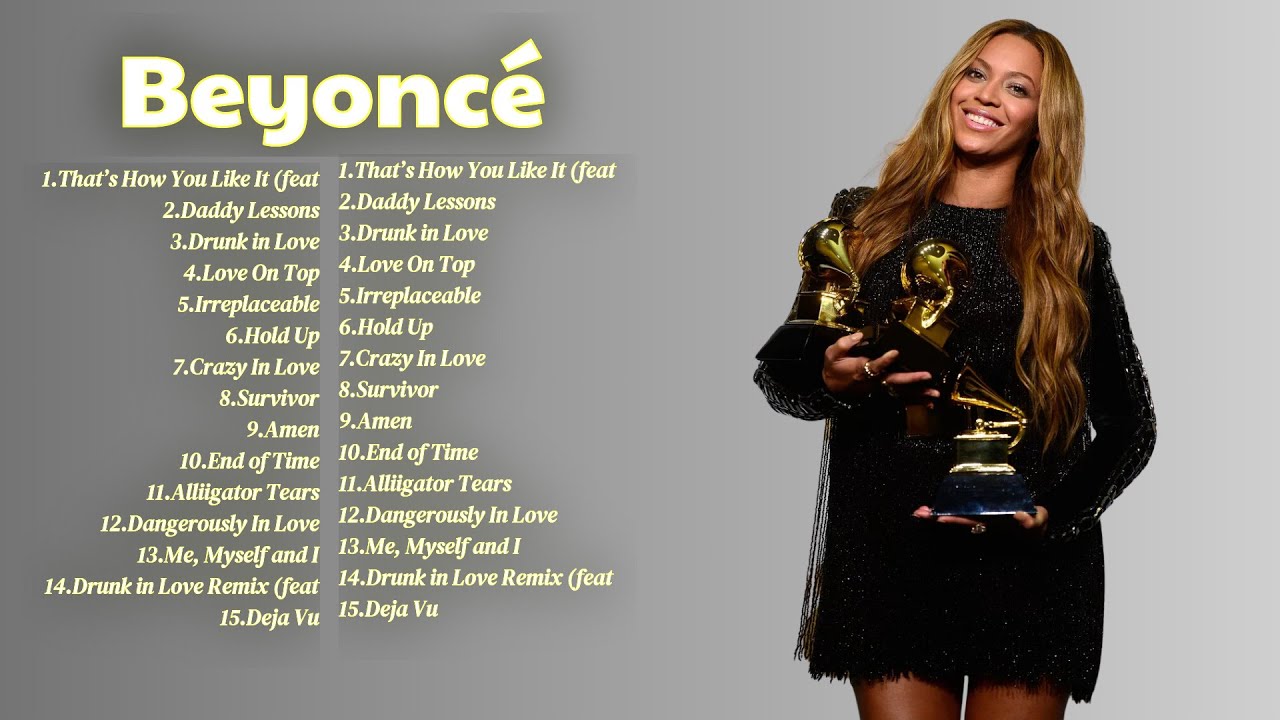 🌿 Beyoncé 🌿 ~ Best Songs Collection 2024 ~ Greatest Hits Songs of All ...