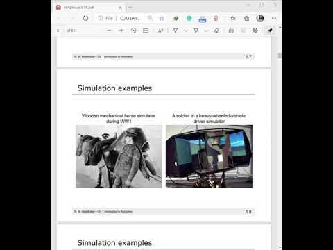 lec 2 Modeling & Simulation (cs4) - YouTube