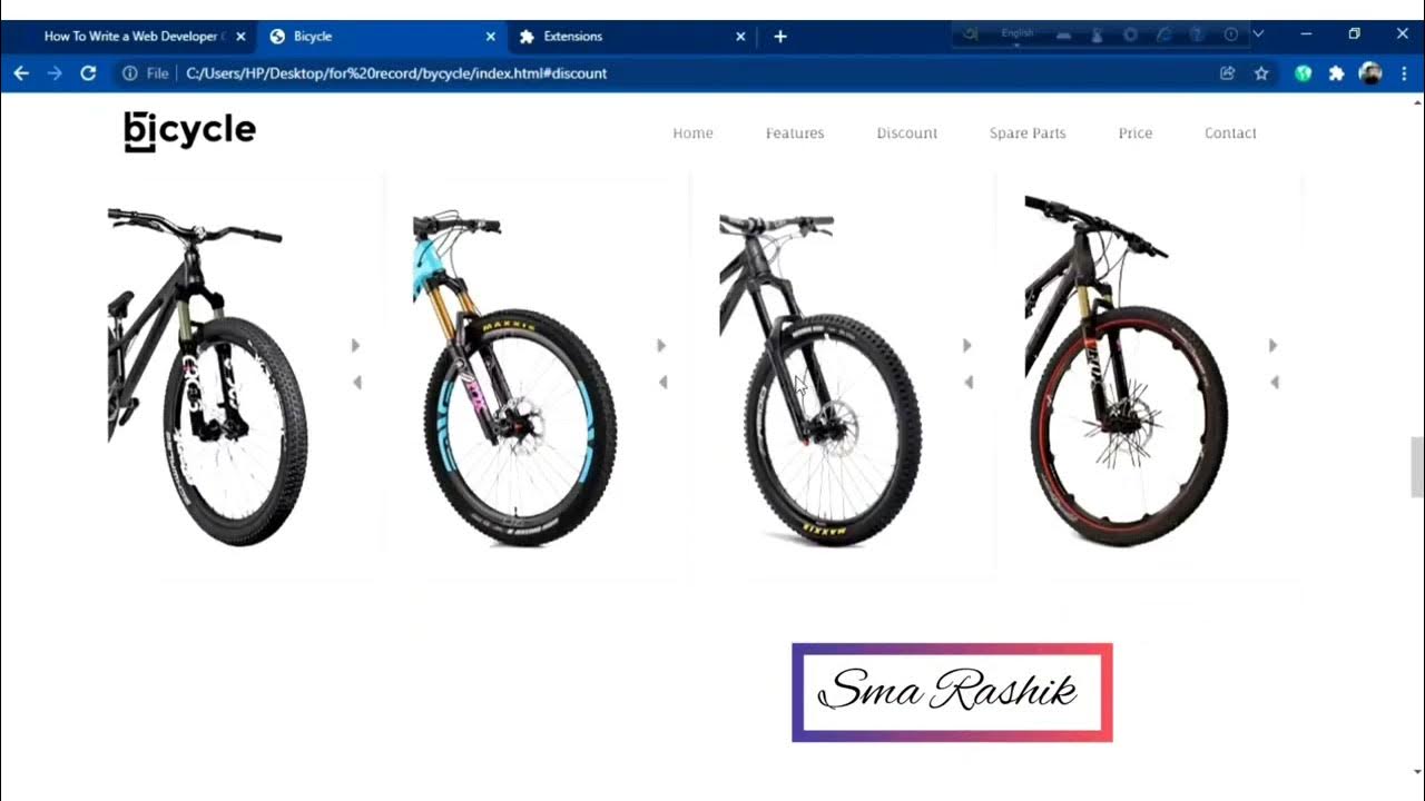 Create a Website Using HTML,CSS & BOOTSTRAP | How to create Website | # ...