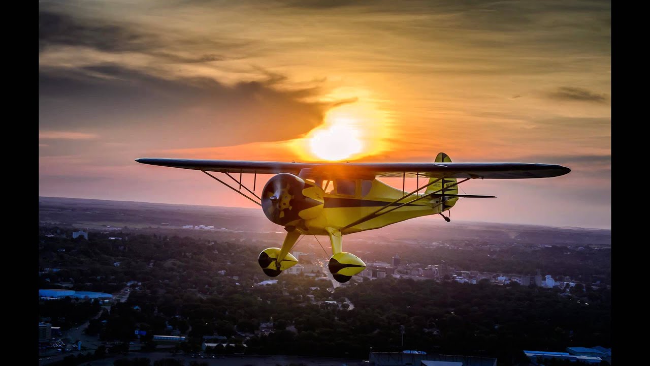 Monocoupe 110 Flight - YouTube