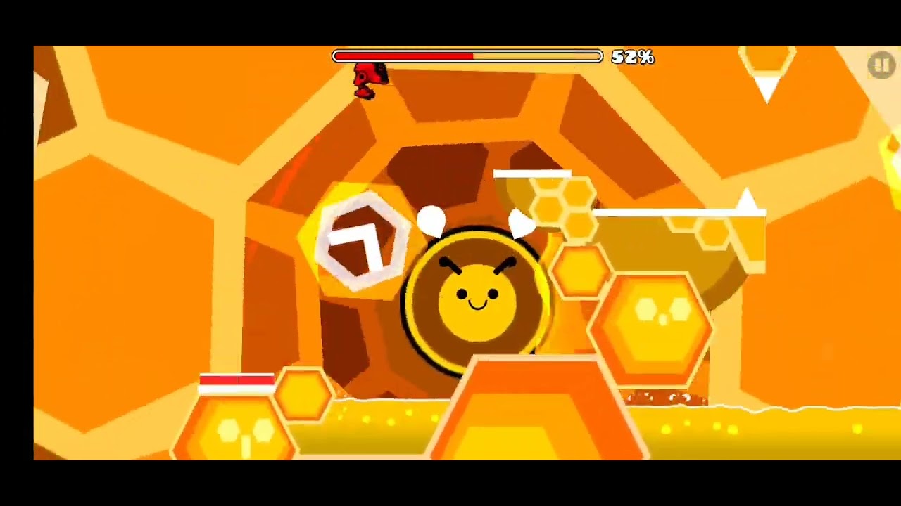 "B" (medium demon) phone completion geometry dash - YouTube