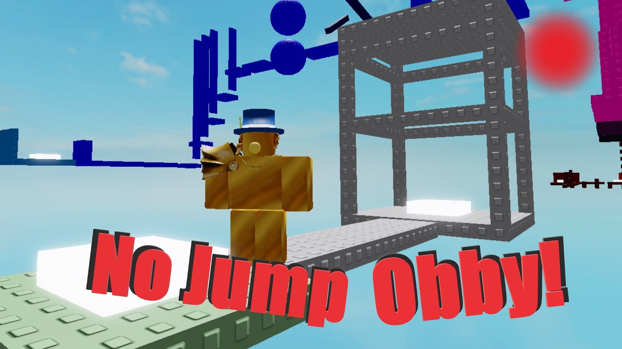 Playing No Jump Obby!!! | New Mic| Roblox - YouTube