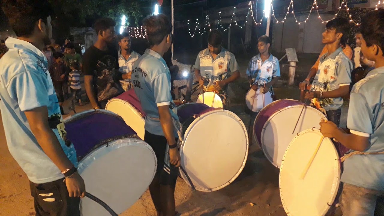 Durga puja dhol - YouTube