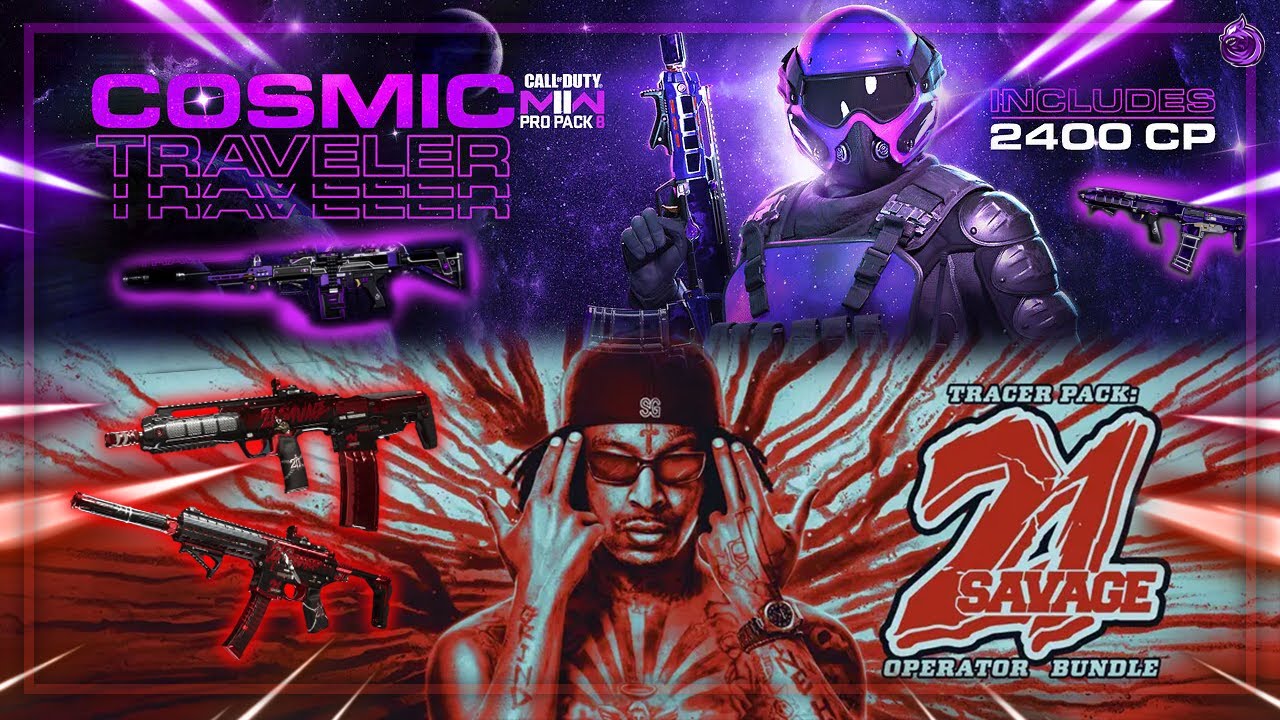 *NEW* Tracer Pack: 21 Savage & Cosmic Traveler Pro Pack 8 Operator ...