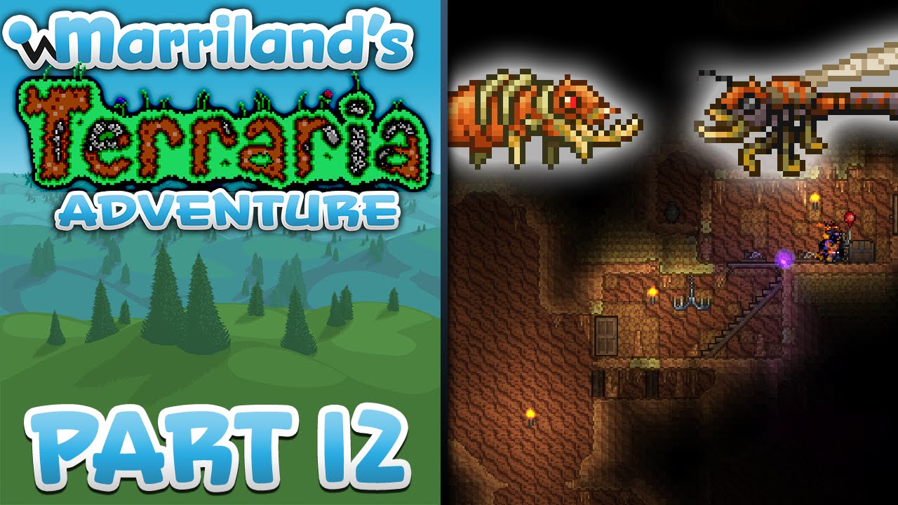 Terraria 1.3.2 (PC), Part 12: Into The Antlion's Den! [60fps] - YouTube