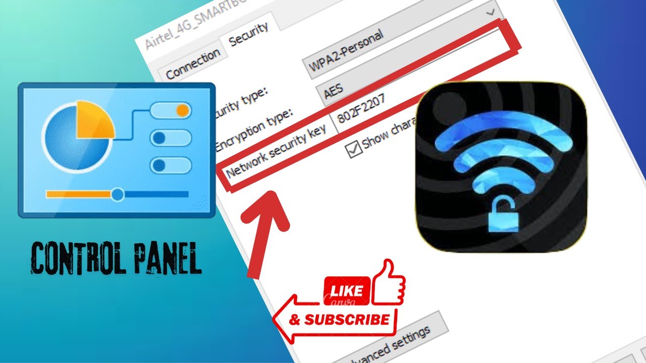 💻 How to Check Wi-Fi Password Using Control Panel in Windows 10 & 11 🔒 ...