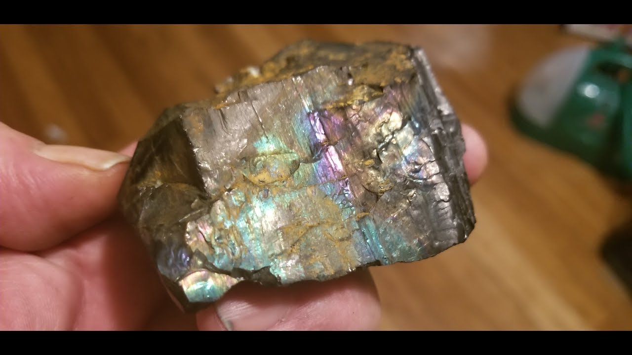 Colorful Rainbow Anthracite / Peacock Coal I Mined in Tresckow, PA ...