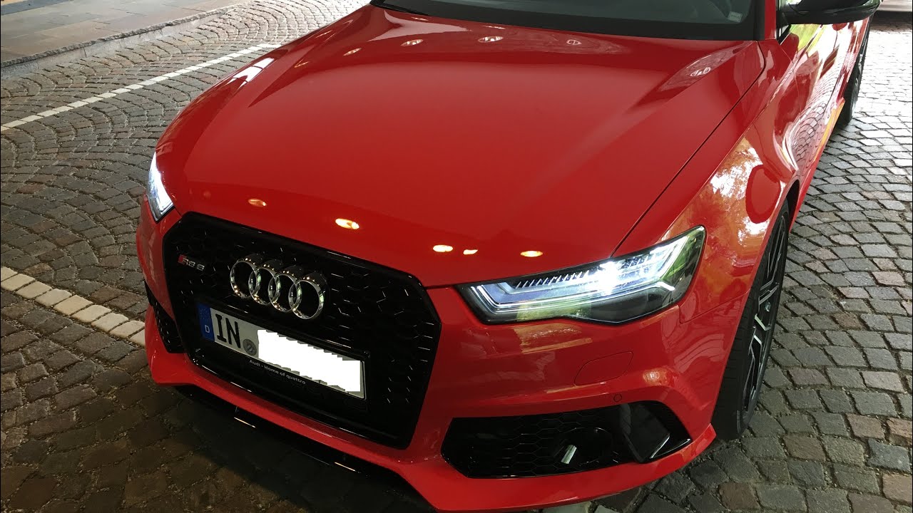 Audi RS6 Plus 300km/h German Autobahn POV Speedrun Speed Drive - YouTube