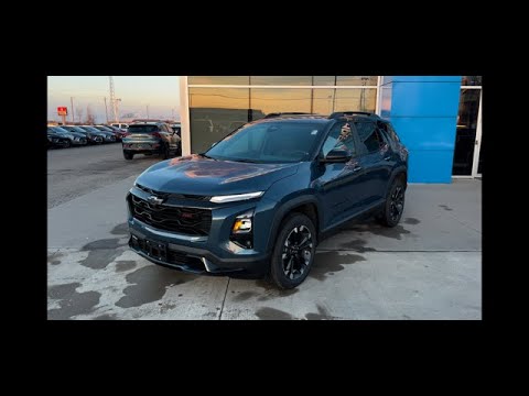 2025 Chevrolet Equinox RS in Lakeshore Blue Metallic - YouTube