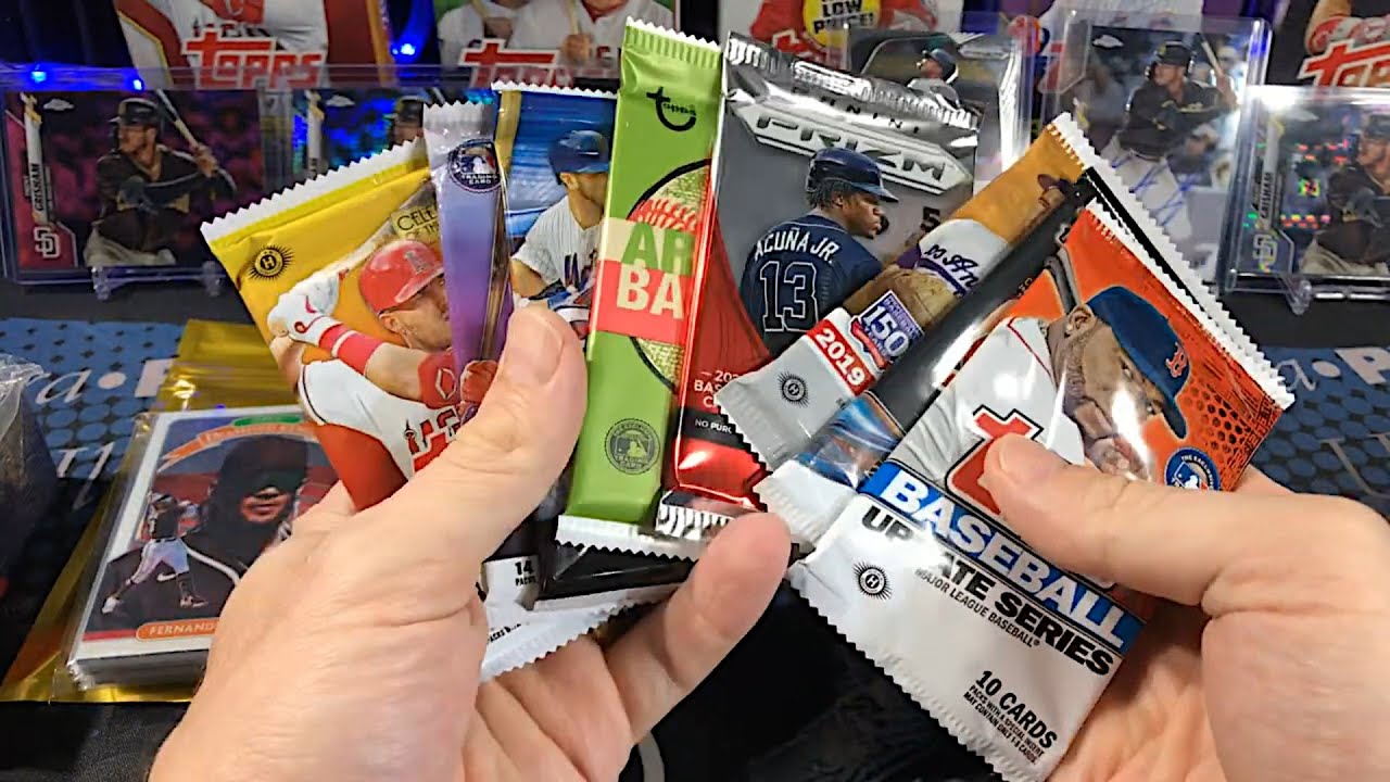 New School Jam Packs Variety Baseball Card Box Review!!! - YouTube