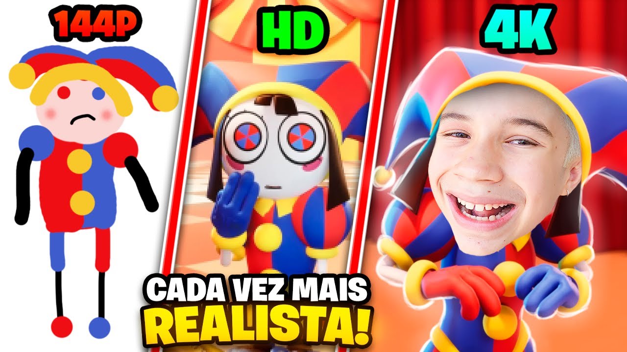 CIRCO DIGITAL Mas fica Cada Vez Mais REALISTA😮 - YouTube