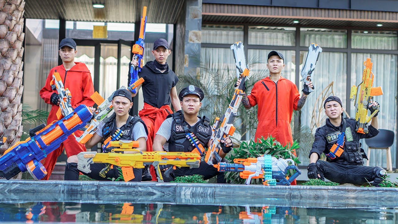 3T Nerf War : SEAL X Nerf Guns Heroes On An Epic Rescue Mission Under ...
