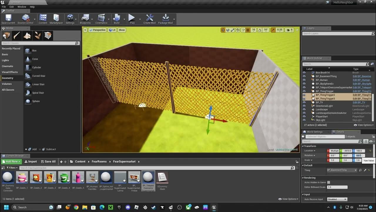 Basement Thing | Hello Mod Kit Tutorial - YouTube