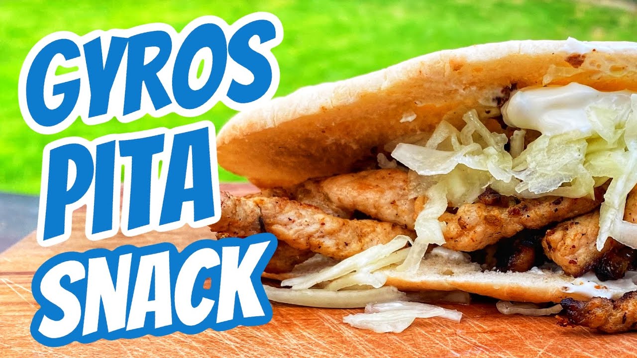 Gyros Pita Snack schnell gemacht | griechisch | Grillcoach Gerrit - YouTube