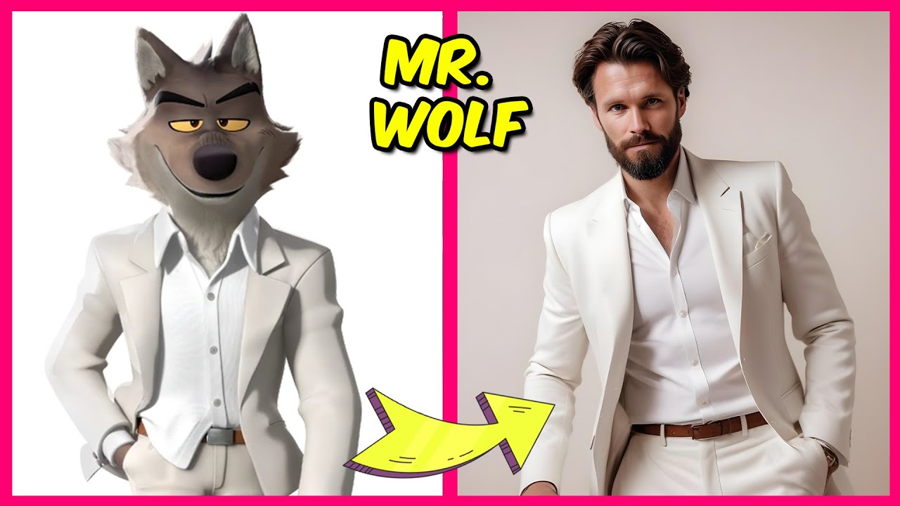 The Bad Guys 2 Shocking Human Look🔥+ Guess The Voice Quiz + Their ...