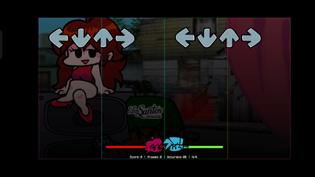 FNF MOD GTA SAN ANDREAS LOS SANTOS - YouTube