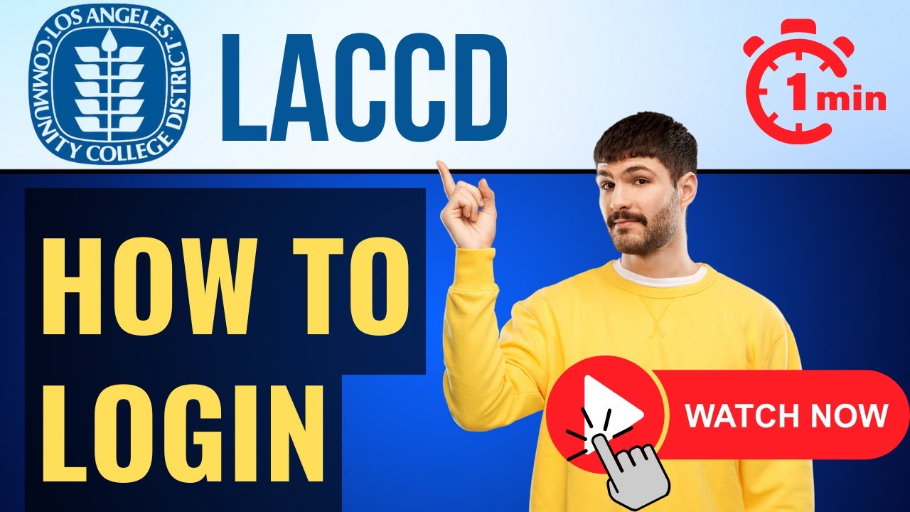 LACCD Login⏬👇: sso.laccd.edu Sign in - YouTube