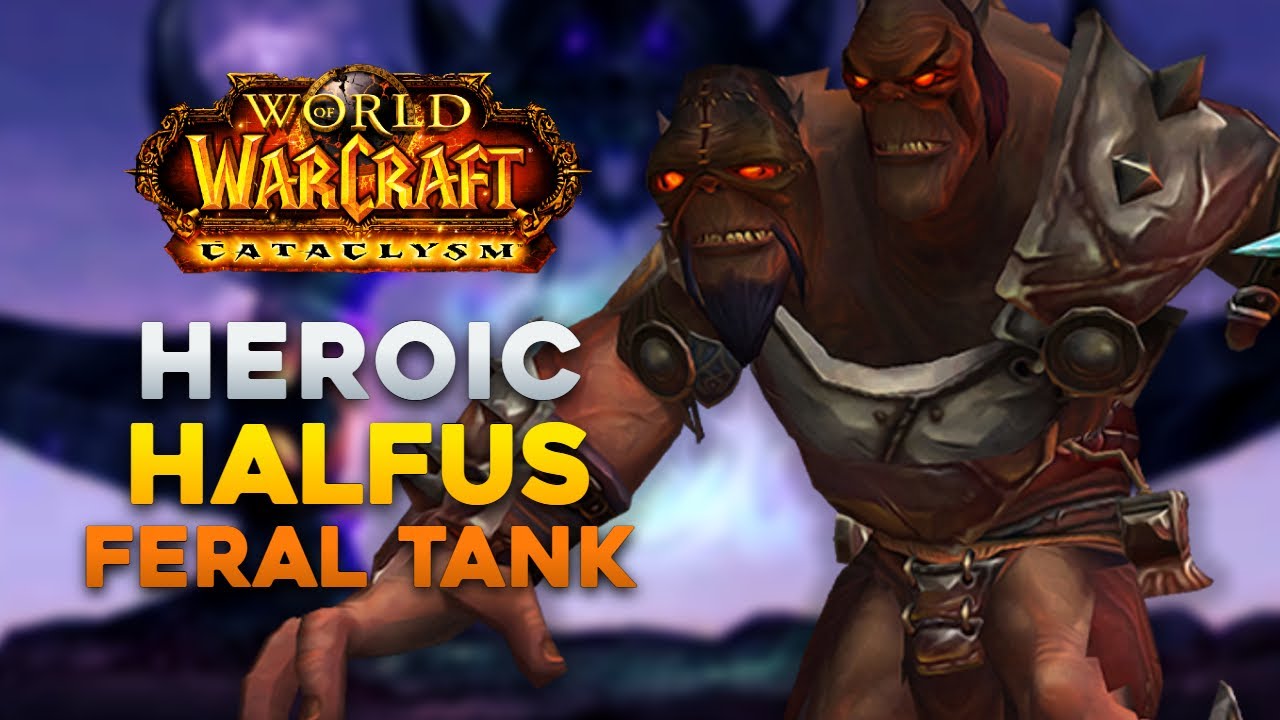 Heroic Halfus Wyrmbreaker (10 man) - Feral Tank - YouTube