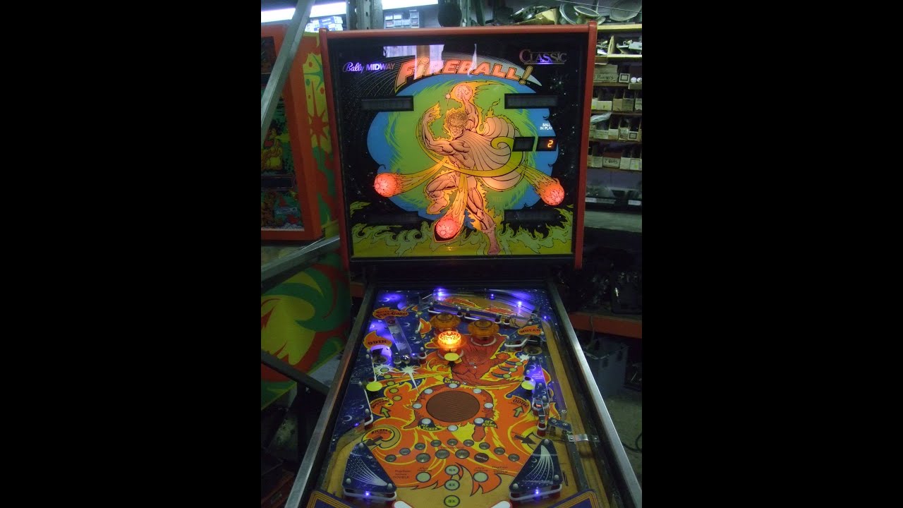 #294 Bally's FIREBALL CLASSIC Pinball Machine Restoration! TNT ...