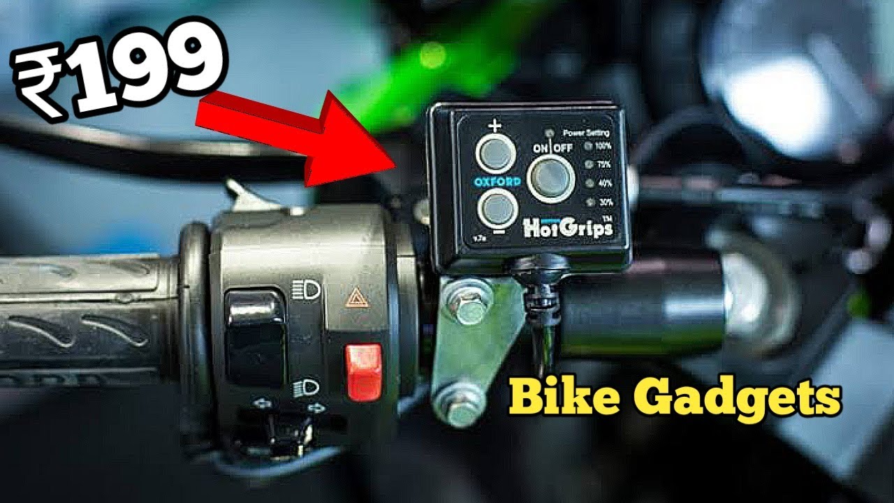 Top 5 Cool Gadgets For Your Bike & Scooty | - YouTube