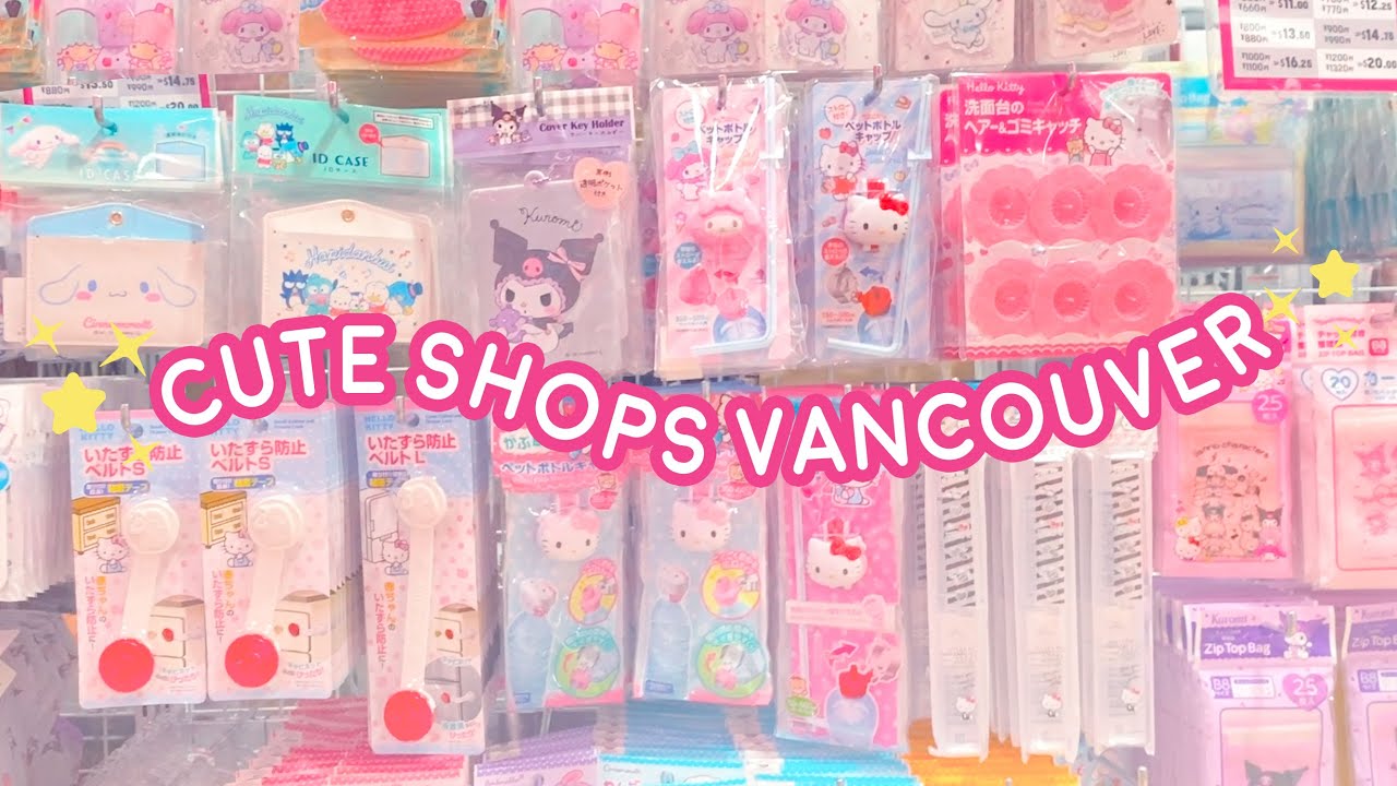 ☆Cute Shopping in Vancouver! ☆ Cute Shops Artbox, Daiso, Oomomo - YouTube