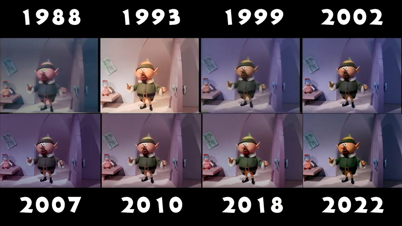 "Why weren't you at elf practice?" on 8 Different Home Video Releases ...